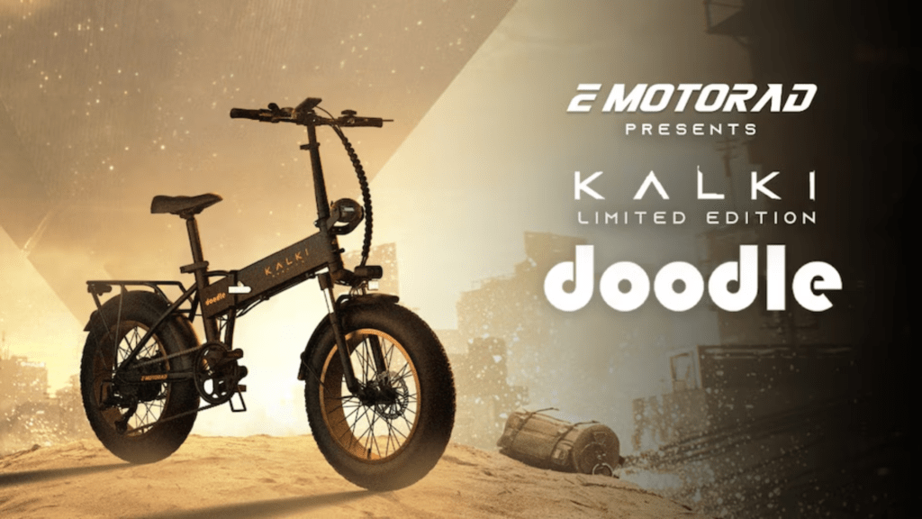 EMotorad's Kalki Movie E-cycle: A Tribute To Prabhas Kalki 2898AD